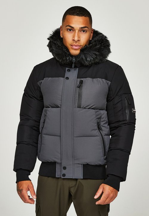 Kings Will Dream COLBY PUFFER JACKET - Bomberjacks - jet black/zwart ...