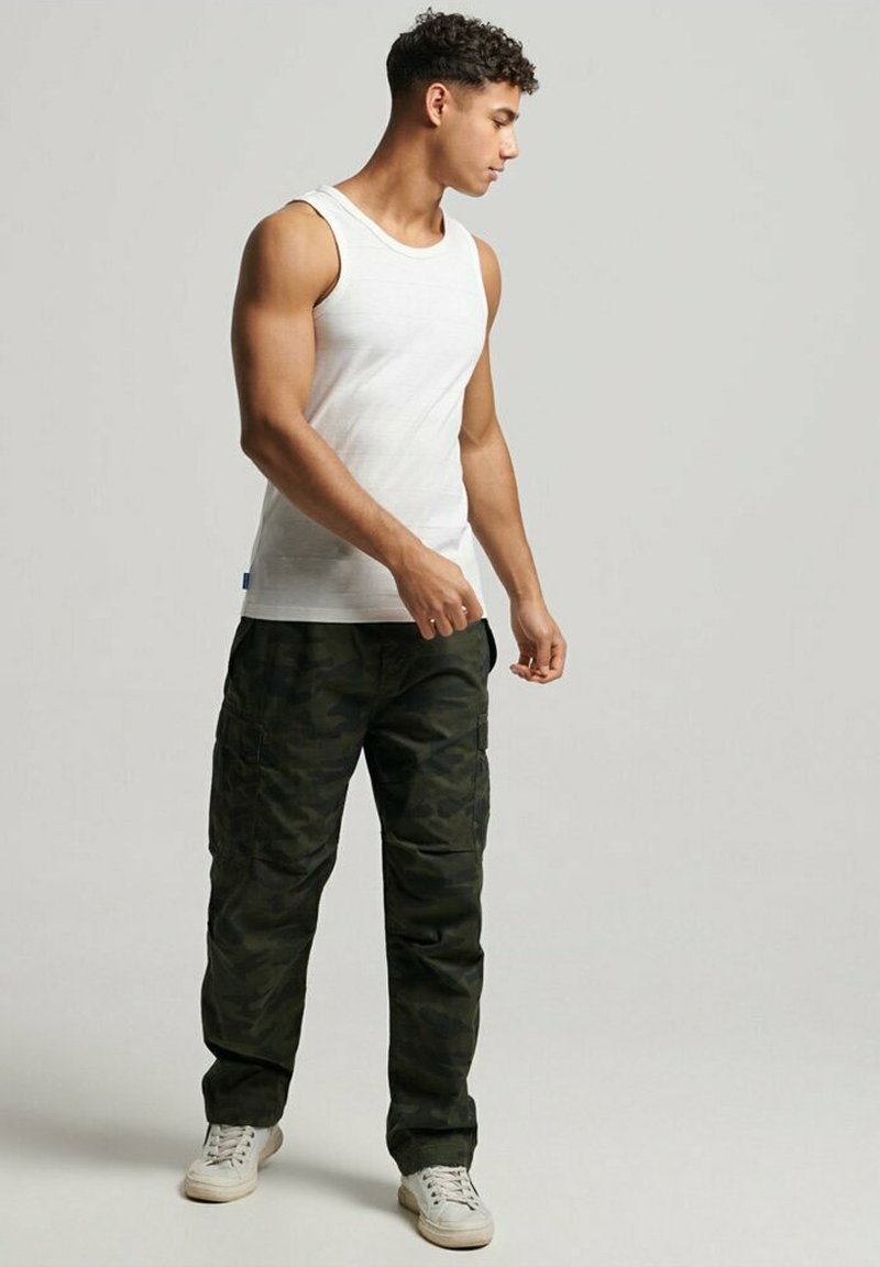 Superdry VINTAGE TEXTURE - Top - bone white/white - Zalando.de