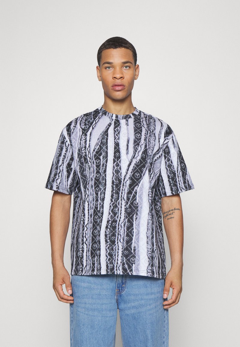 Carlo Colucci Camiseta estampada - black/negro - Zalando.es