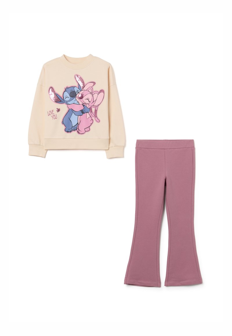 OVS JOGGING SET - Sweatshirt - light beige/sand - Zalando