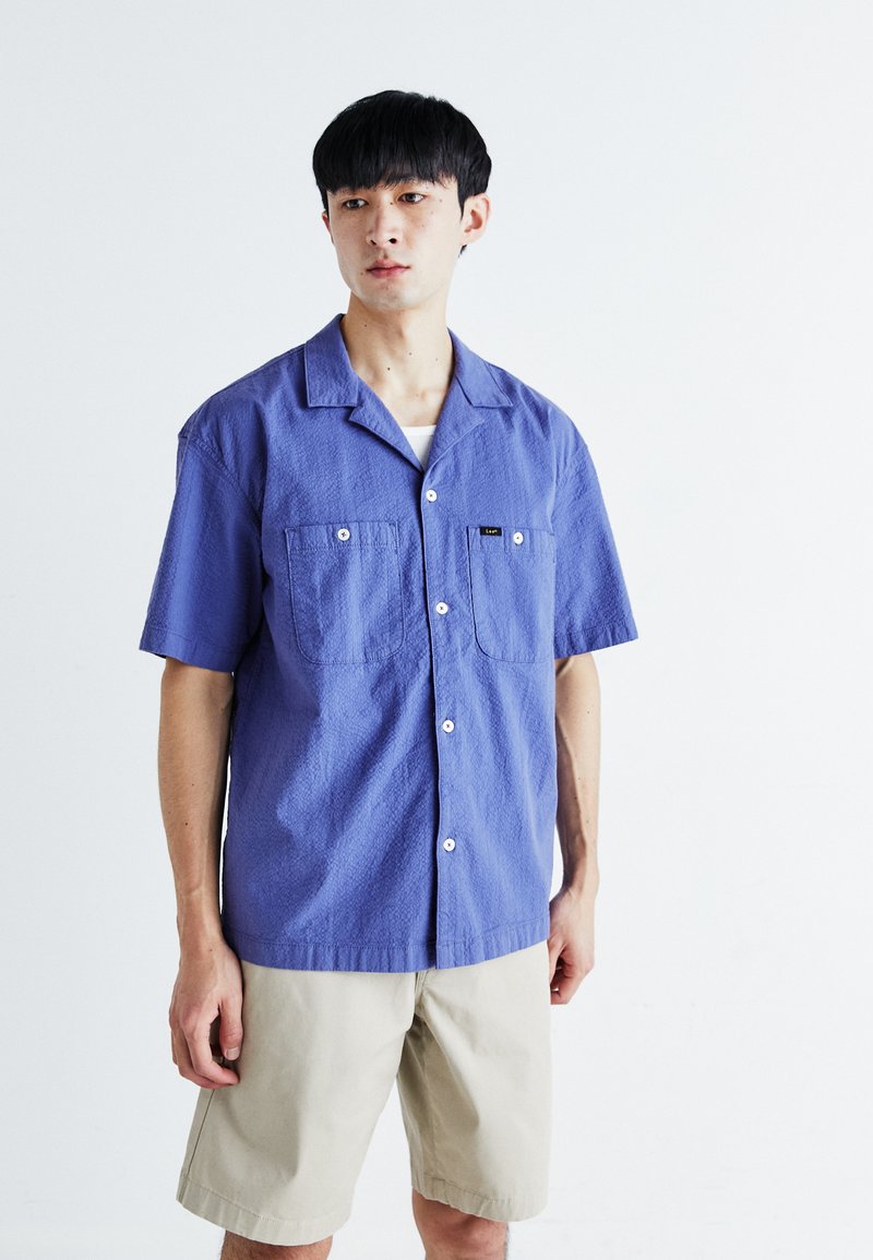 Lee POCKET CAMP - Shirt - surf blue/blue - Zalando.ie