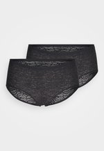 Lindex BRIEF SUPER SOFT 2 PACK - Pants - black - Zalando.de