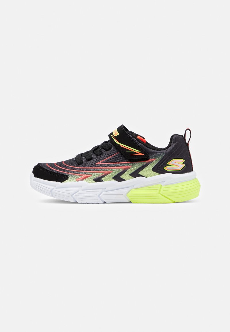 Skechers VECTOR-MATRIX UNISEX - Baskets basses - black/yellow/coral ...