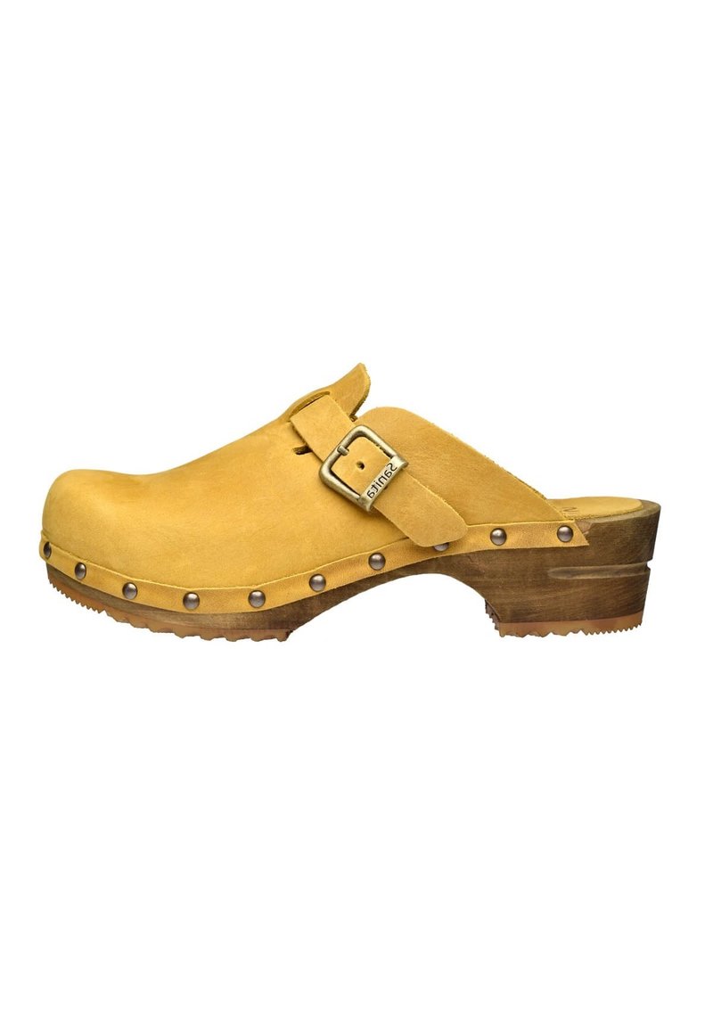 Sanita Clogs - mustard/senf - Zalando