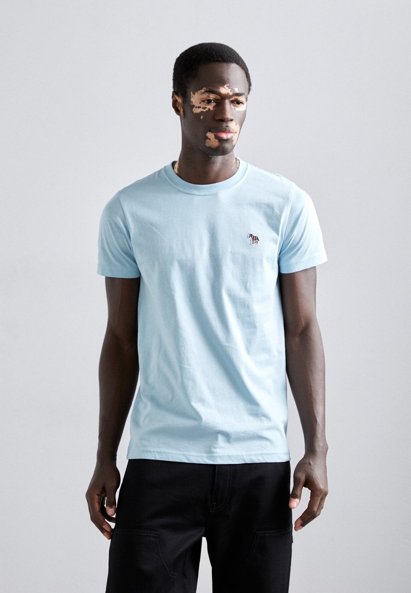 PS Paul Smith MENS SLIM FIT ZEBRA BADGE - Basic T-shirt - turquoise ...