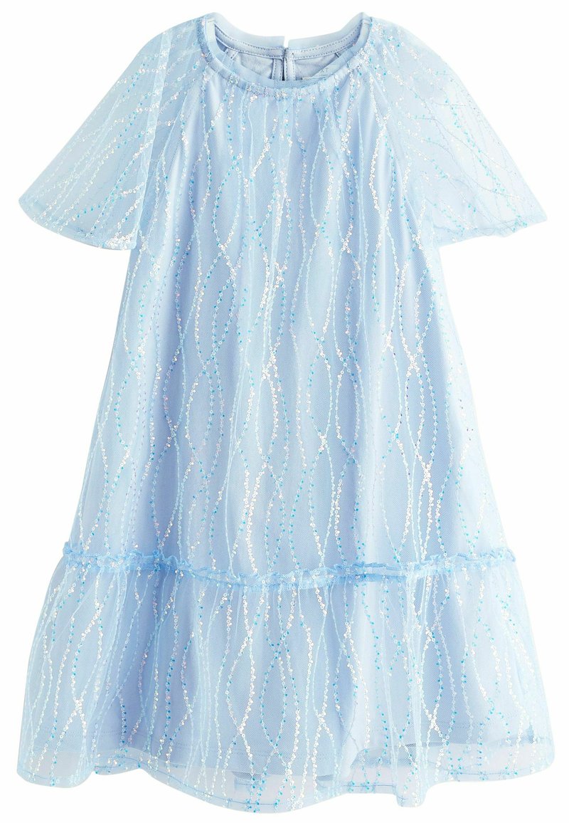Next SEQUIN DRESS - Cocktailkleid/festliches Kleid - blue/blau - Zalando.de