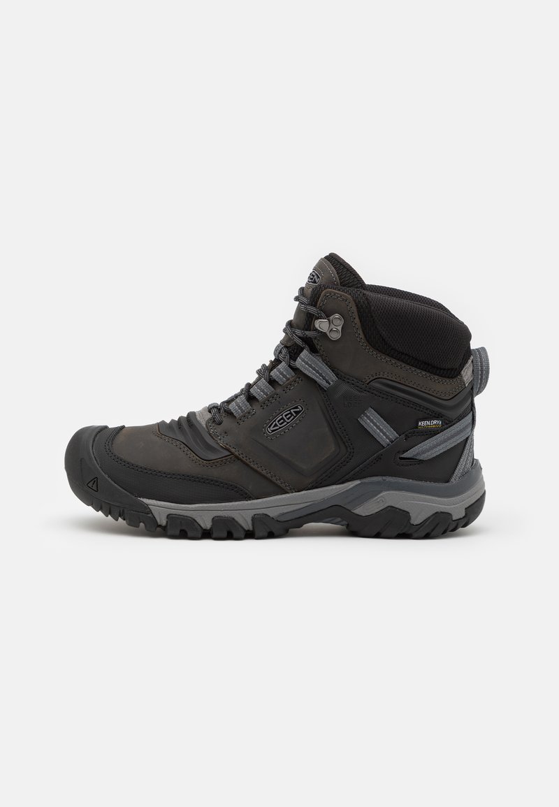 Keen RIDGE FLEX MID WP - Hikingschuh - magnet/black/grau - Zalando.de