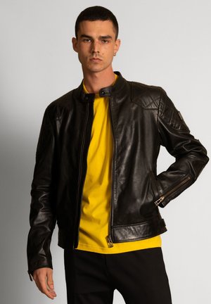 Belstaff RACER JACKET - Lederjacke - black/schwarz - Zalando.de