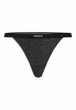 HUGO LUREX - String - black one/zwart - Zalando.be