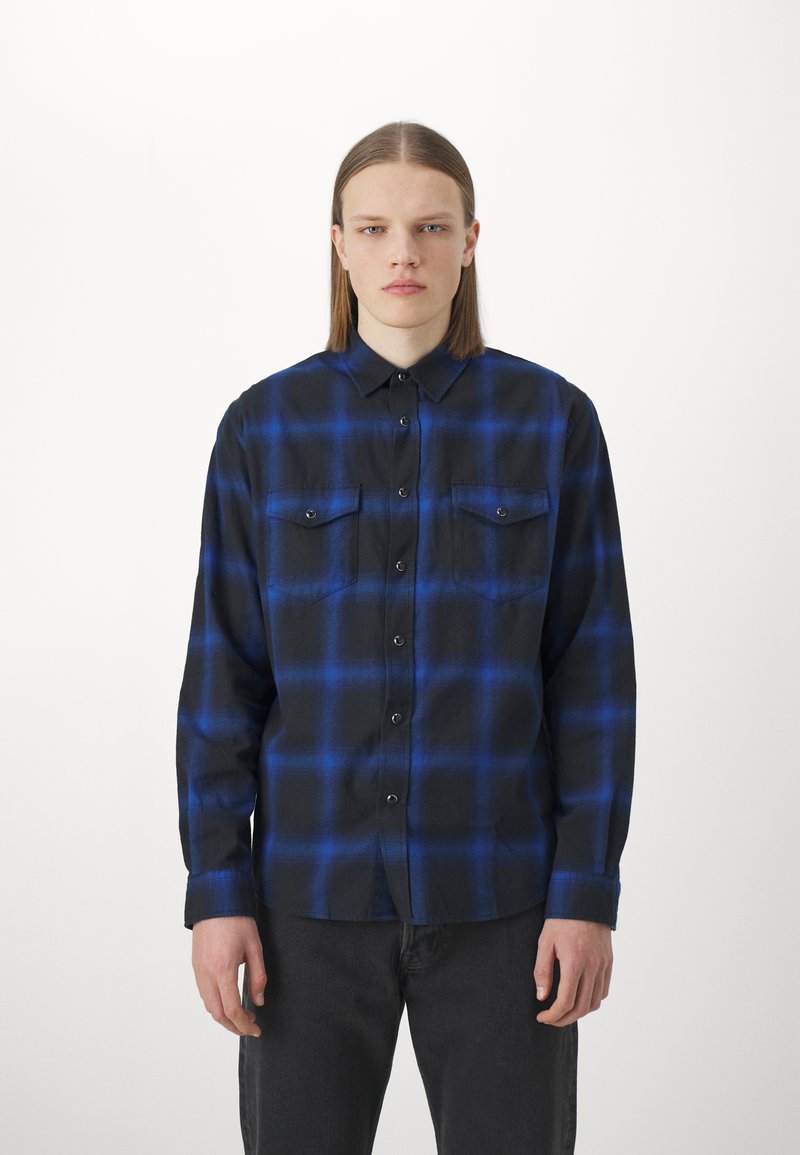 The Kooples CHEMISE - Shirt - blue/dark blue - Zalando.ie