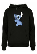 ABSOLUTE CULT LILO AND STITCH -BACKSIDE - Hanorac - black/negru ...