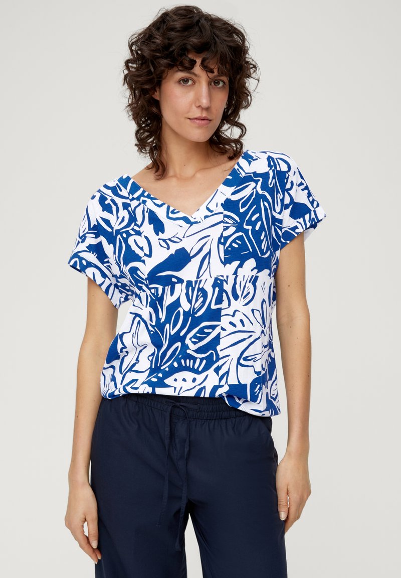 s.Oliver MIT RÜCKENDETAIL - T-shirt basique - royalblau/bleu roi ... s.Oliver MIT RÜCKENDETAIL - T-shirt basique - royalblau/bleu roi ...