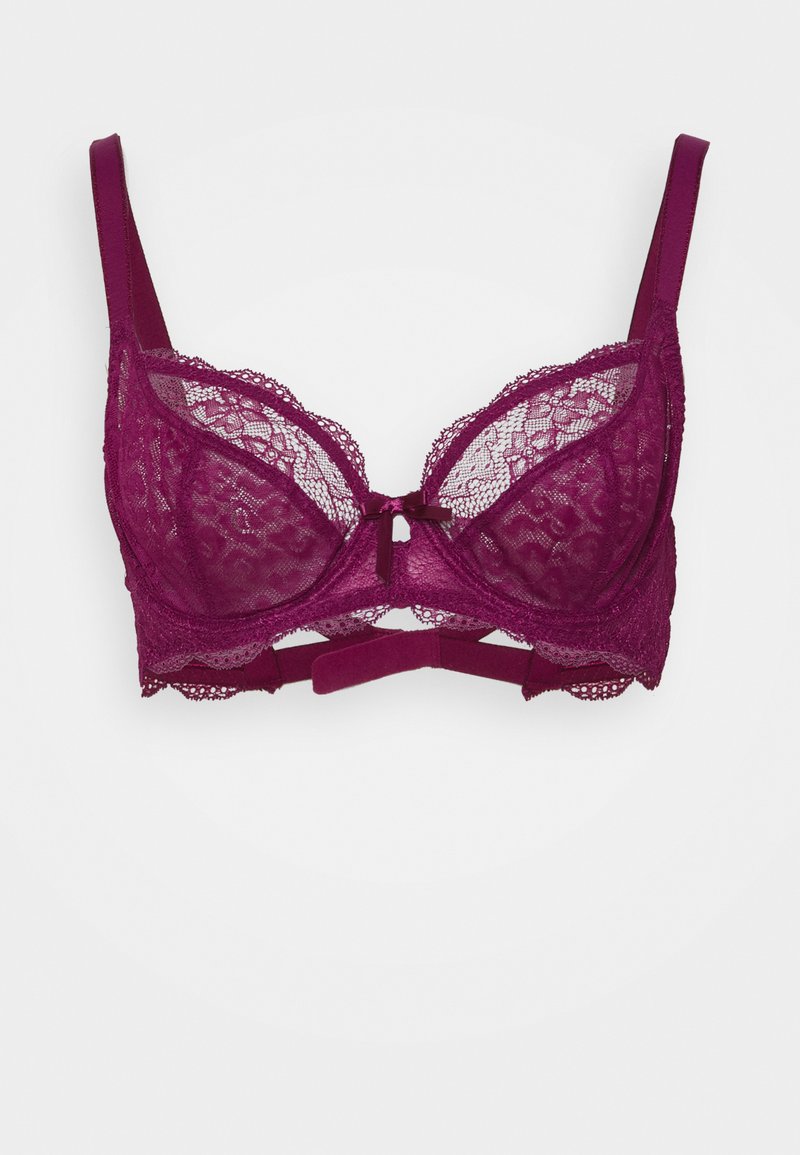 Freya FANCIES PLUNGE BRA - Podprsenka s kosticemi - berry/tmavě fialová ...