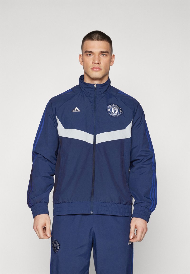 adidas Performance MANCHESTER UNITED TRACK TOP - Club wear - night ...
