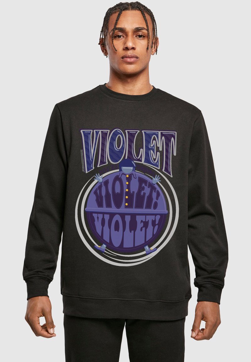 ABSOLUTE CULT WILLY WONKA - VIOLET TURNING VIOLET CREWNECK - Sweatshirt ...