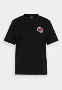 Santa Cruz TSUNAMI DOT - Apdrukāts T-krekls - black/melns - Zalando.lv