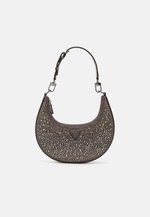 Guess LUA SMALL HOBO - Handtas - pewter/grijs - Zalando.nl