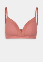 DIM SOFT PADDED BRA - Triangle bra - rosewood/light pink - Zalando.ie