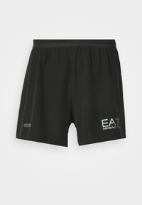 EA7 Emporio Armani TOP PERFORMER SHORTS - kurze Sporthose - black/schwarz - Zalando.ch