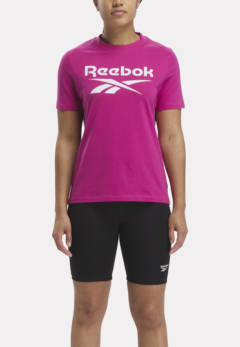 Reebok SHORT SLEEVE - Camiseta estampada - semi proud pink/rosa - Zalando.es