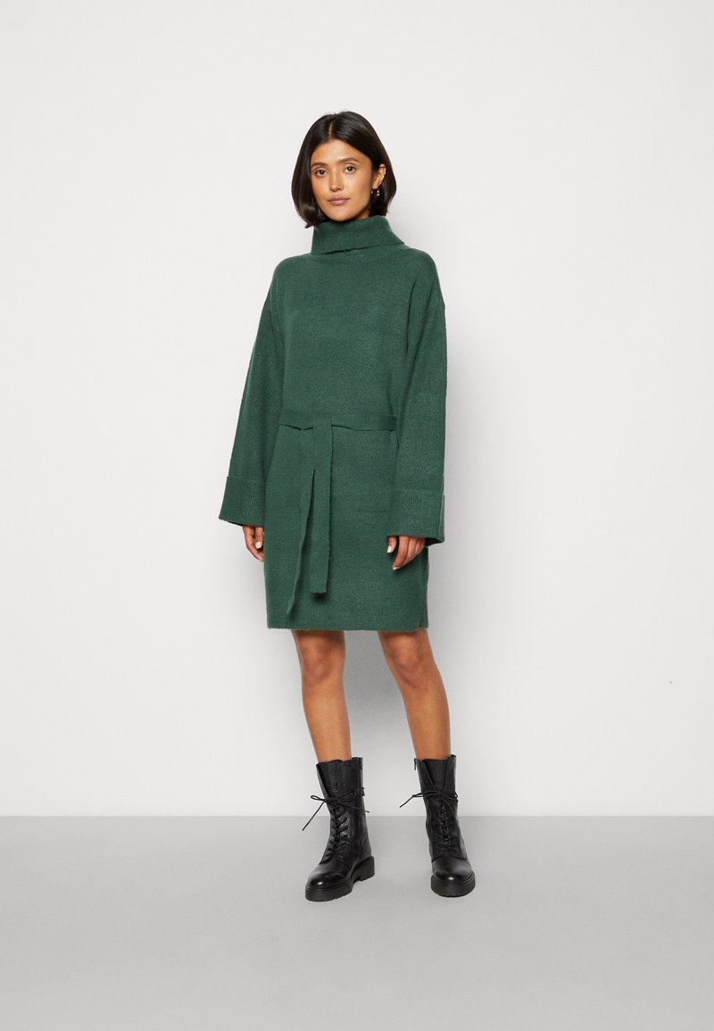 VILA VIROLFIE - Robe pull - pineneedle/vert - ZALANDO.FR