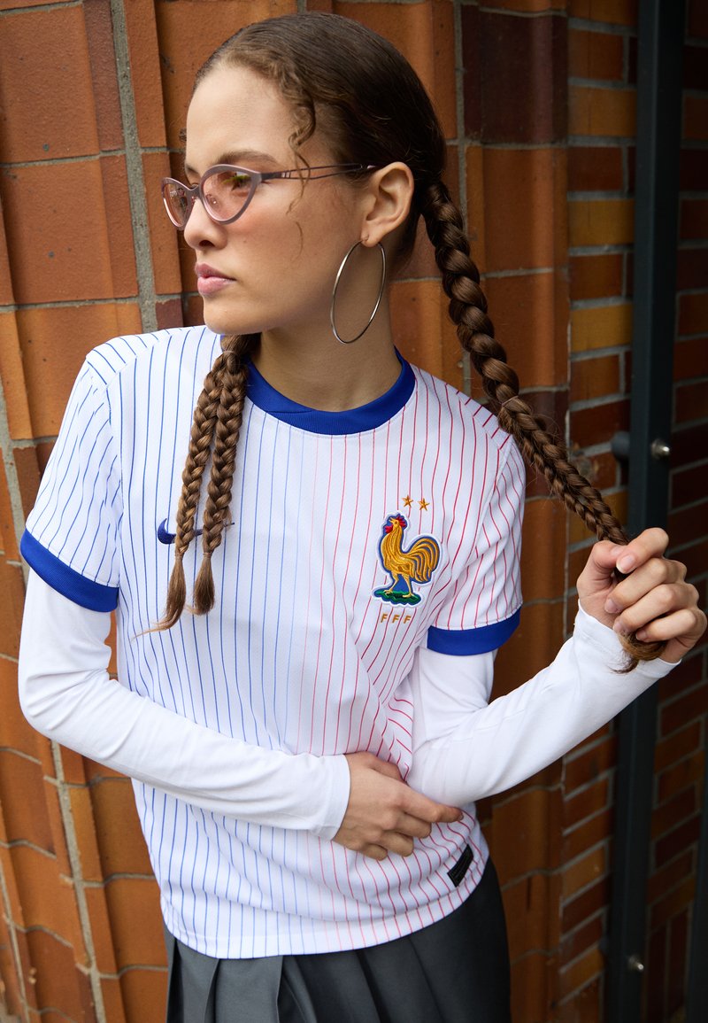 Nike Performance FRANCE FFF STADIUM AWAY JERSEY - Football shirt ...