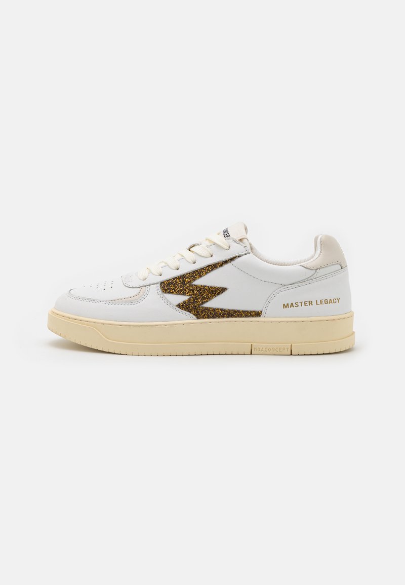 MOA - Master of Arts MASTER LEGACY - Sneaker low - white/gold/glitter ...