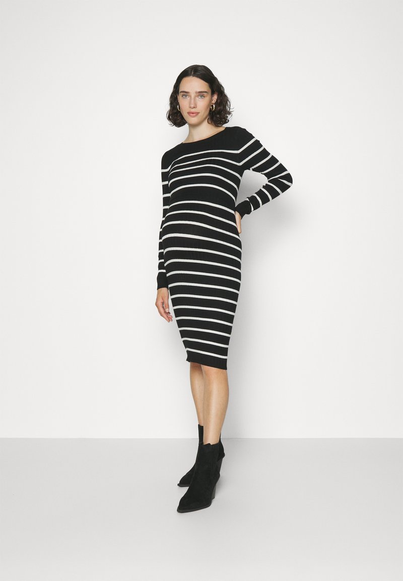 MAMALICIOUS MLNEWSIV JUNE DRESS - Tubino - black/nero - Zalando.it