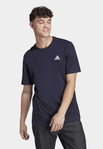 adidas Performance ESSENTIALS FEELREADY - Sport T-shirt - dark blue ...