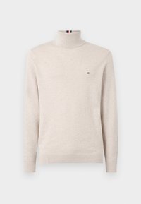 Tommy Hilfiger PIMA ROLL NECK - Jersey de punto - timeless camel/camel ...