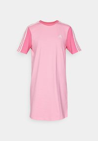 adidas Sportswear ESSENTIALS 3-STRIPES SINGLE BOYFRIEND - Jersey dress ...