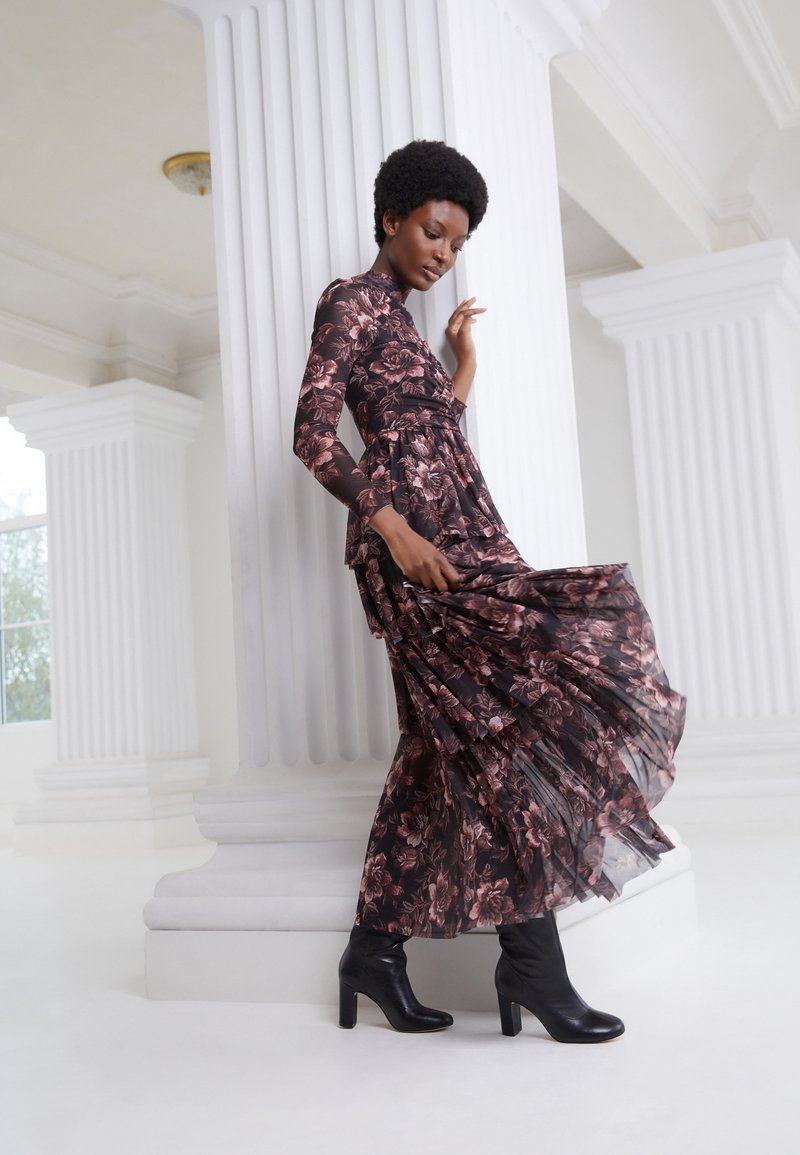Ted Baker JANETI - Day dress - black/multi-coloured - Zalando.co.uk