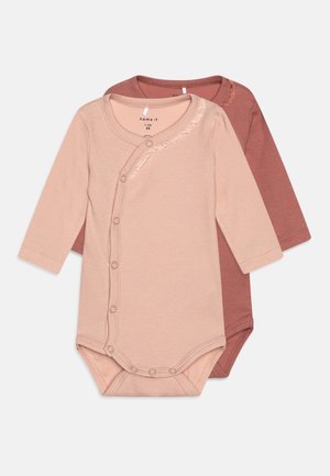 Hust & Claire BEBE BEAR MOTIF UNISEX - Body - ash rose/beige - Zalando.ch