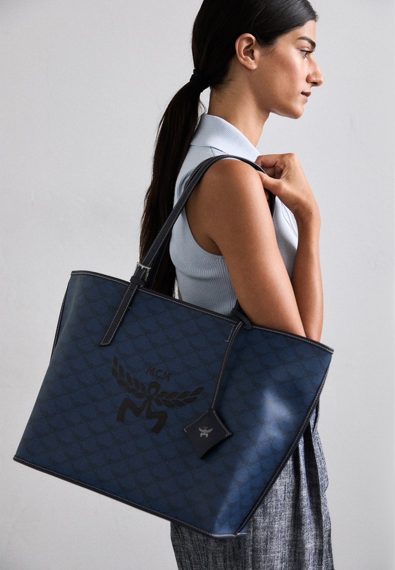 MCM HIMMEL - Shopping bags - navy blazer/mørkeblå - Zalando.dk