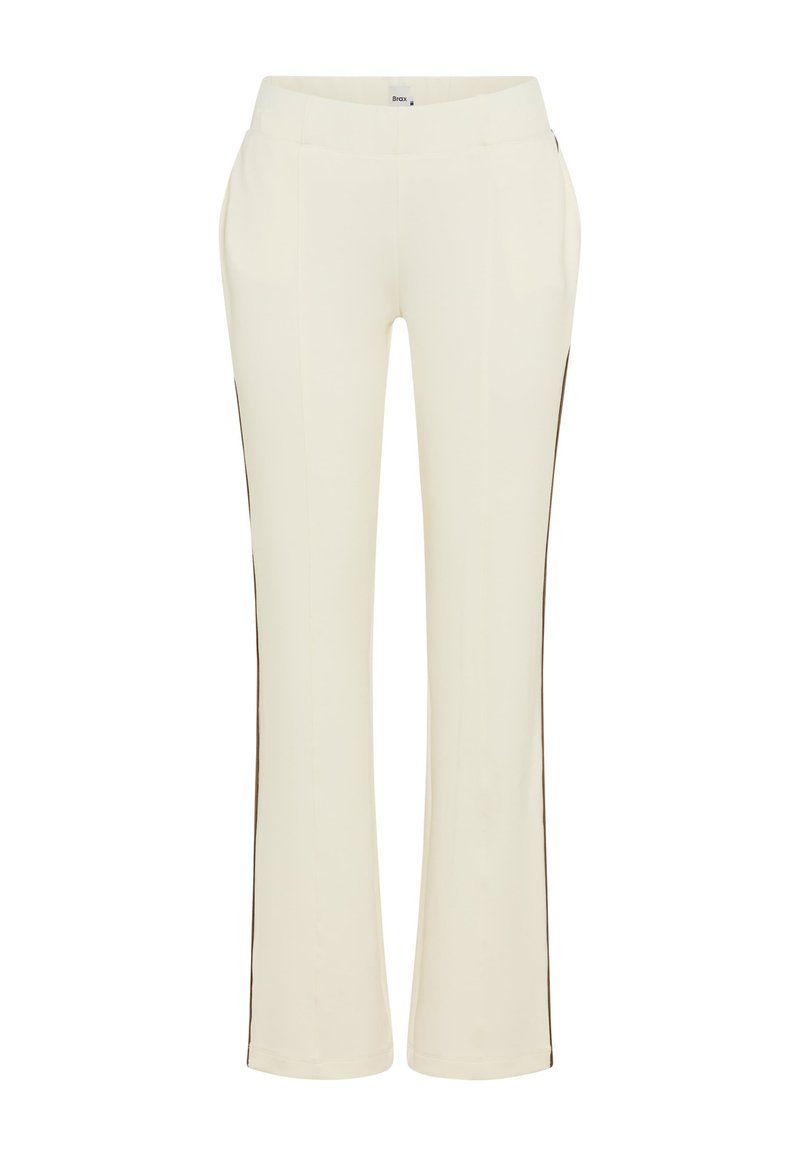 BRAX STYLE MALIA - Jogginghose - soft ecru/hellgrau - Zalando
