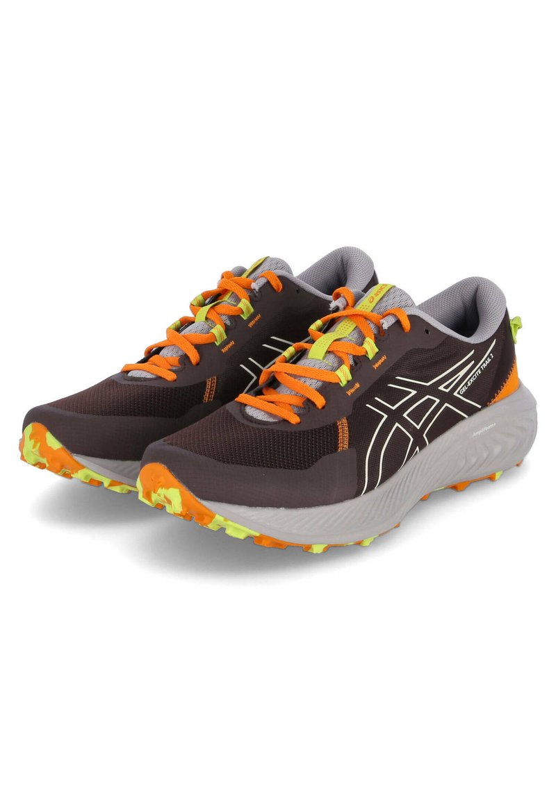 ASICS GEL EXCITE TRAIL - Neutral running shoes - braun/brown - Zalando.de
