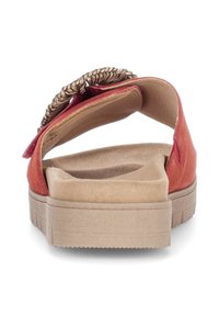 Gabor Pantolette flach - chilli/rot - Zalando