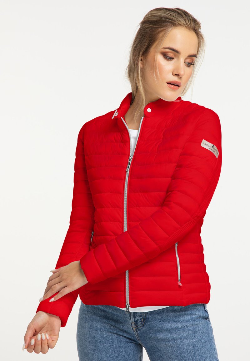 Frieda & Freddies JUDY - Winterjacke - knallrot/rot - Zalando.de
