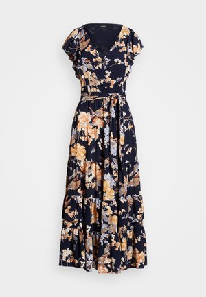 Lauren Ralph Lauren KAYTLIN SHORT SLEEVE DAY DRESS - Vestito estivo - mascarpone cream/avorio ...