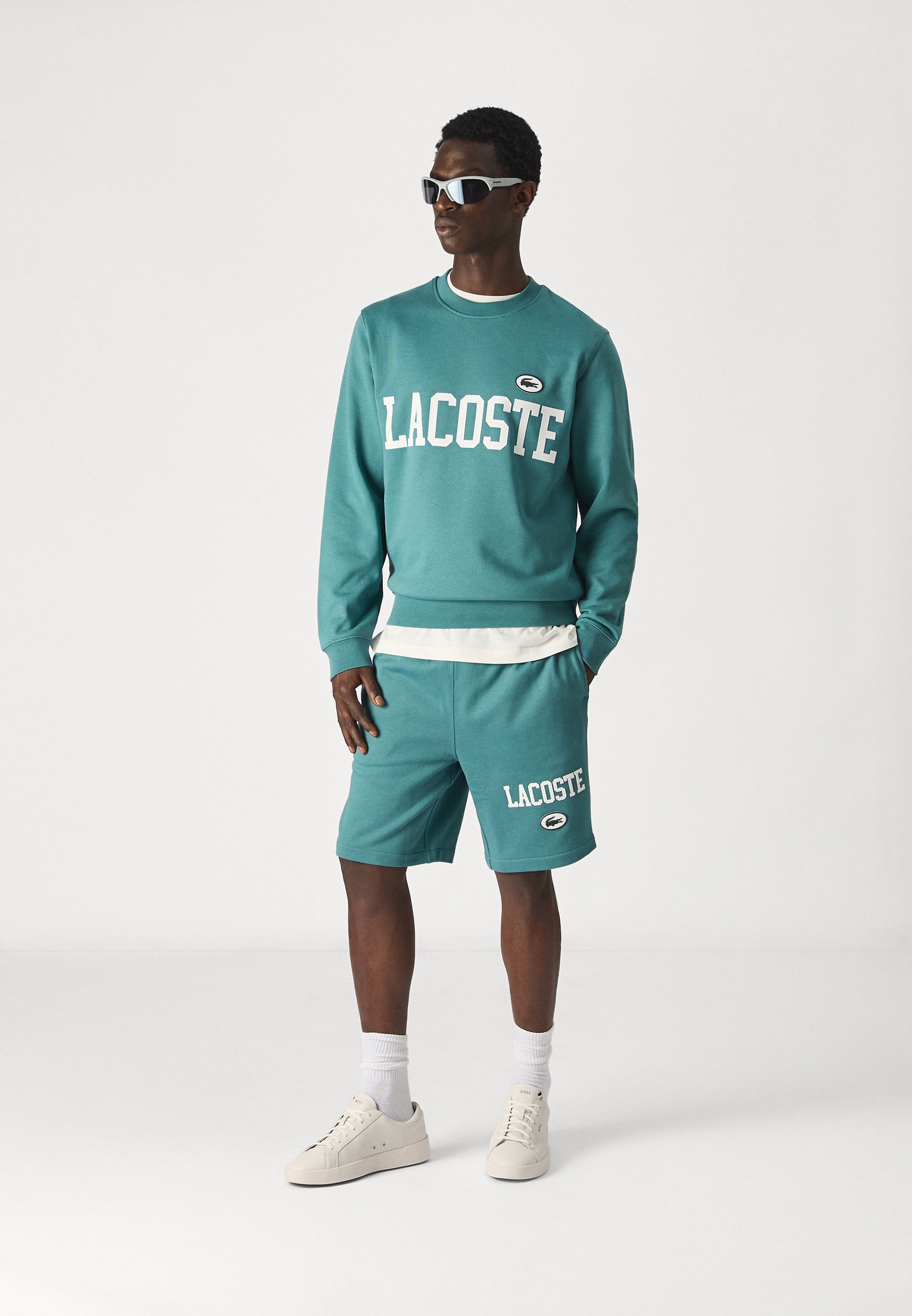Lacoste FRENCH ICONICS Sweatshirt hydro bleu petrole ZALANDO.FR