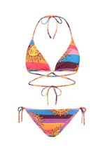 Shiwi LIZ SET - Bikini - purple sunny stripe/multicolor - Zalando.es