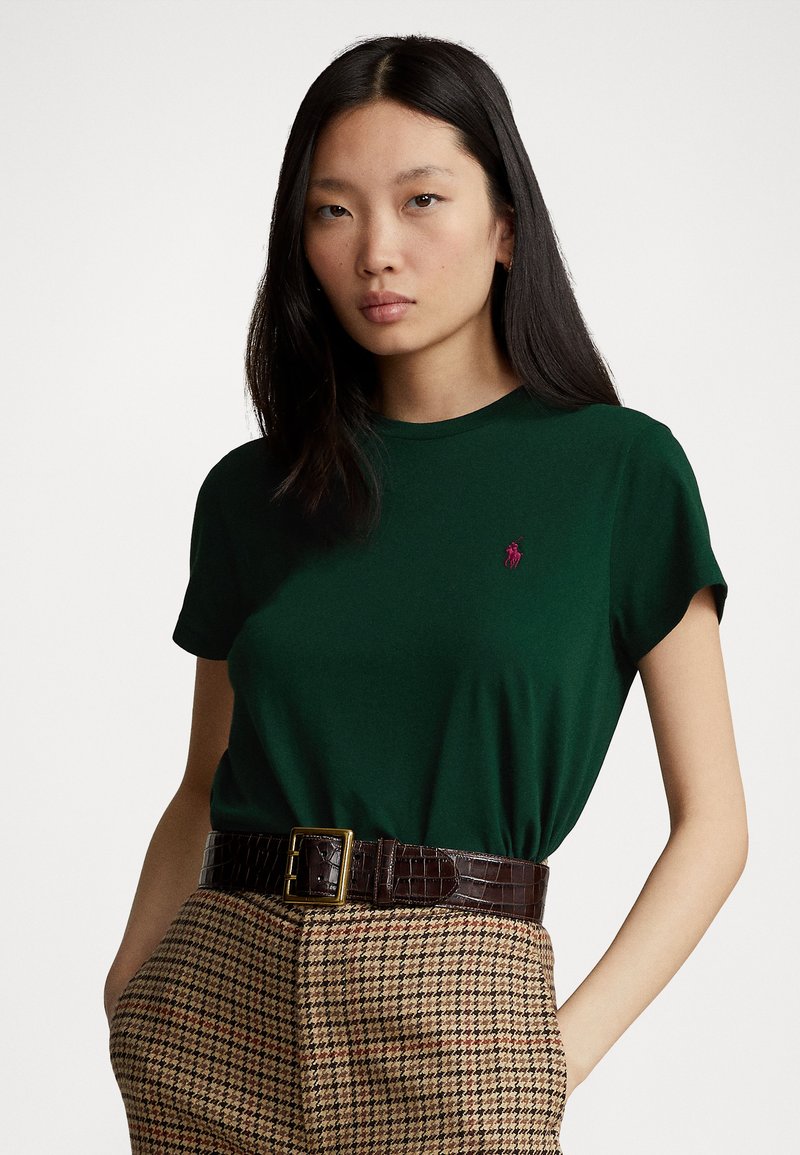 Polo Ralph Lauren SHORT SLEEVE - T-Shirt basic - hunt club green/grün - Zalando.ch