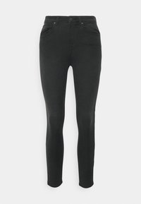 ONLY Petite ONLPOWER ROYAL PUSH UP - Uske traperice - black denim/crni ...