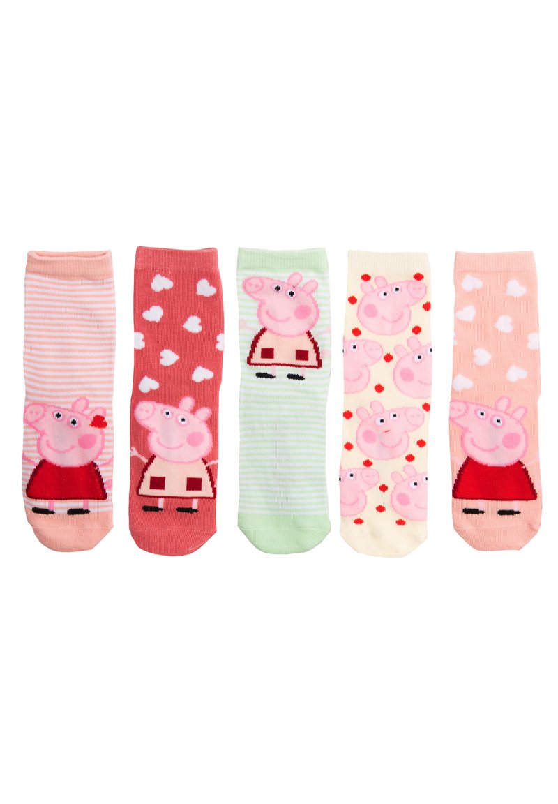 Peppa Pig PEPPA WUTZ 5 PACK - Socks - mehrfarbig/multi-coloured - Zalando