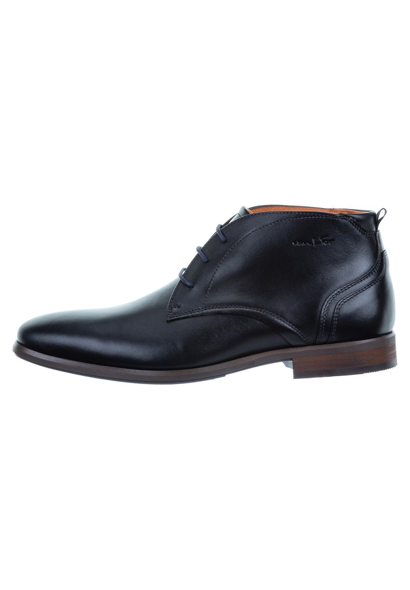 Van Lier ERASMO - Lace-up ankle boots - black/brown/black - Zalando