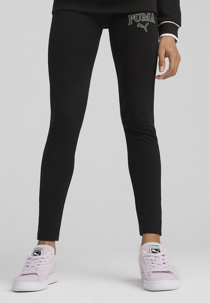 Puma SQUAD - Leggings - Trousers - black - Zalando.ie