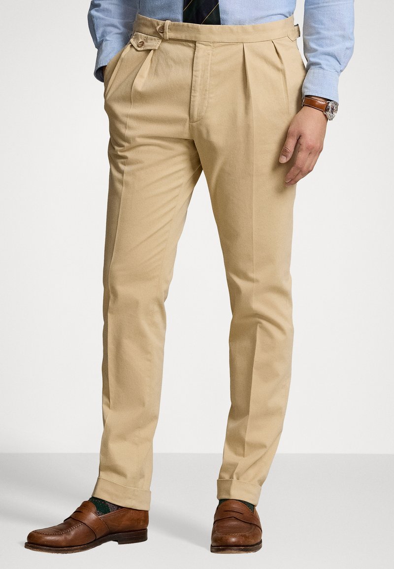 Polo Ralph Lauren GARMENT-DYED STRETCH CHINO SUIT TROUSER - Chinos ...
