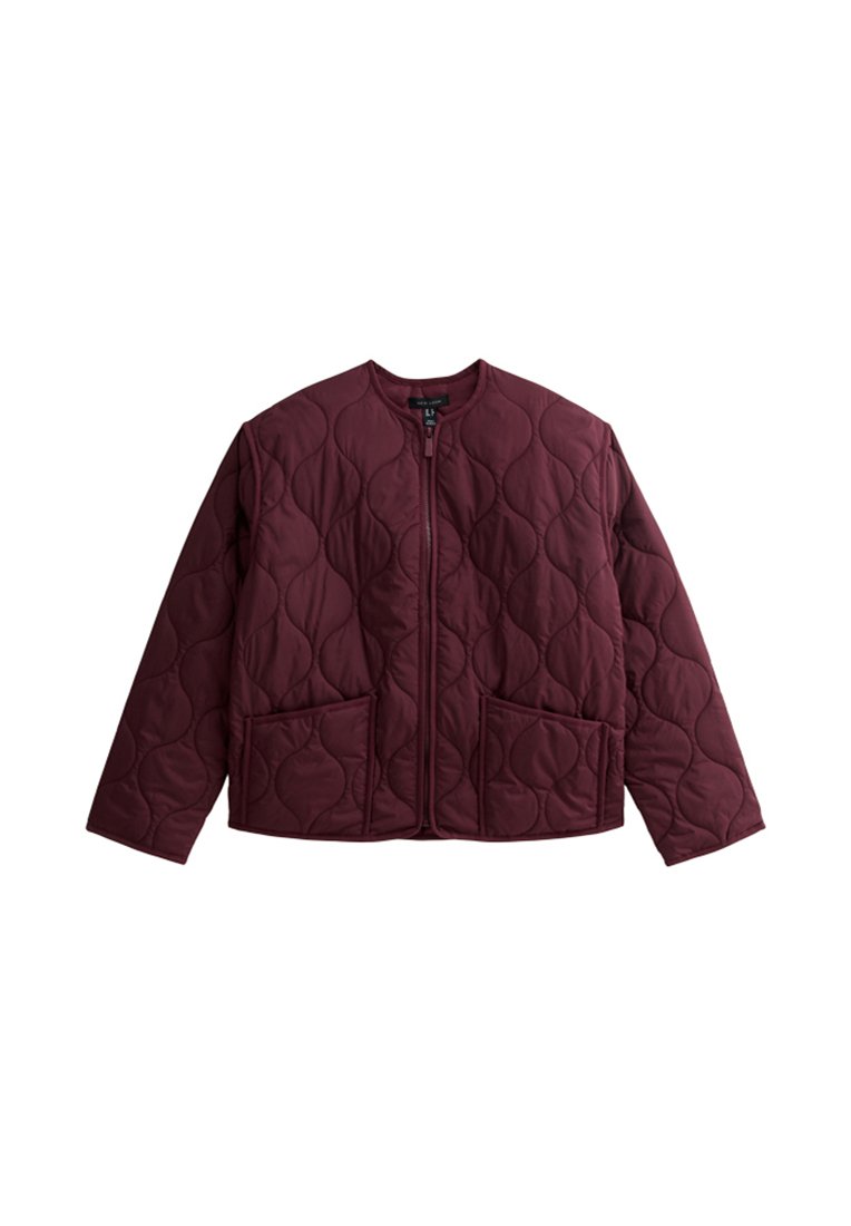 New Look QUILTED PADDED - Veste mi-saison - burgundy/rouge - ZALANDO.FR