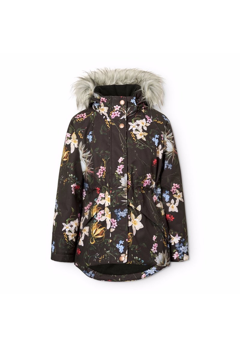 Molo CATHY JACKET - Winter coat - black/multi-coloured/black - Zalando