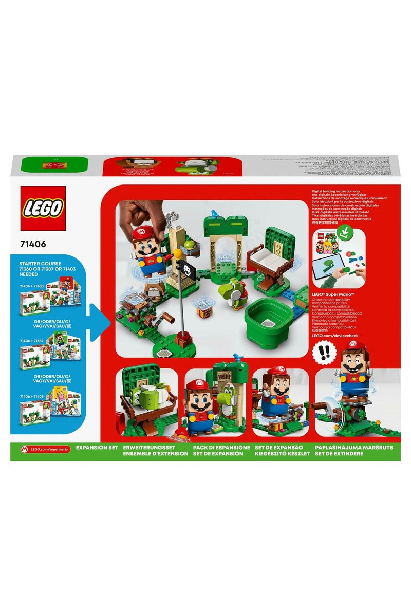 LEGO SUPER MARIO YOSHIS GESCHENKHAUS – ERWEITERUNGSSE - Construction ...